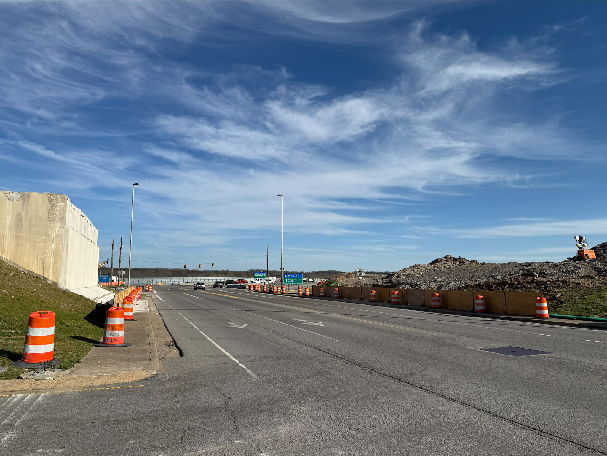 Old Donelson Pike Bridge Removed - Nashville International Airport | BNA