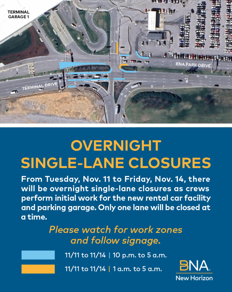 Nov. 11 - Nov. 14: Overnight Single-Lane Closures for Initial Work for ...